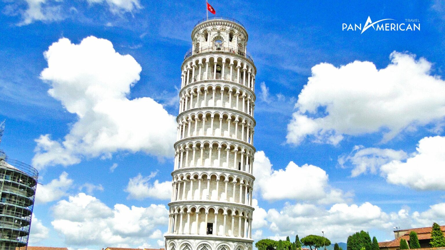 Tháp nghiêng Pisa và sự thật về góc nghiêng 3,97 độ - Pan American Travel