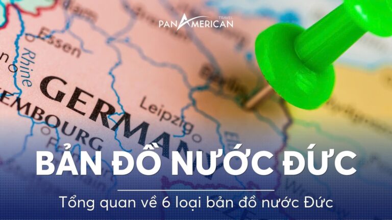 6 loại bản đồ nước Đức chi tiết và thông tin về nước Đức - Pan American ...